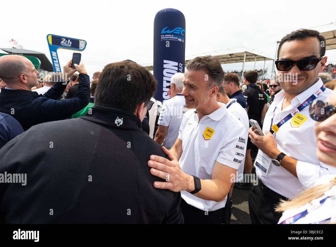 HIGNETT Sam (gbr), owner of Jota Sport, portrait in the grid during the ...