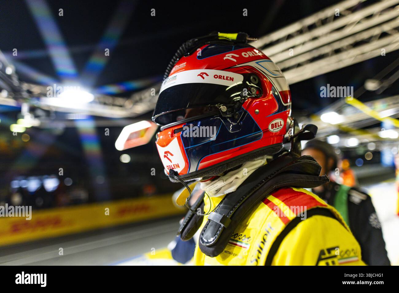 KUBICA Robert (pol), AF Corse, Ferrari 499P, #83, Hypercar, portrait during the 24 Hours of Le ...
