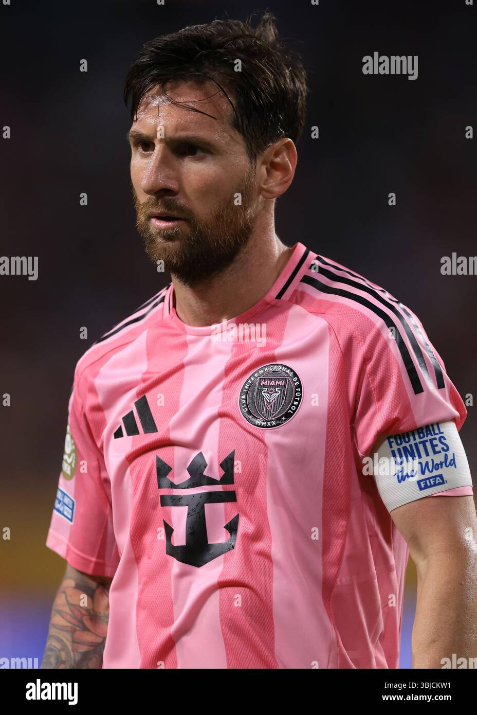 Miami Gardens, USA. 14th June, 2025. Lionel Messi of Inter Miami CF ...