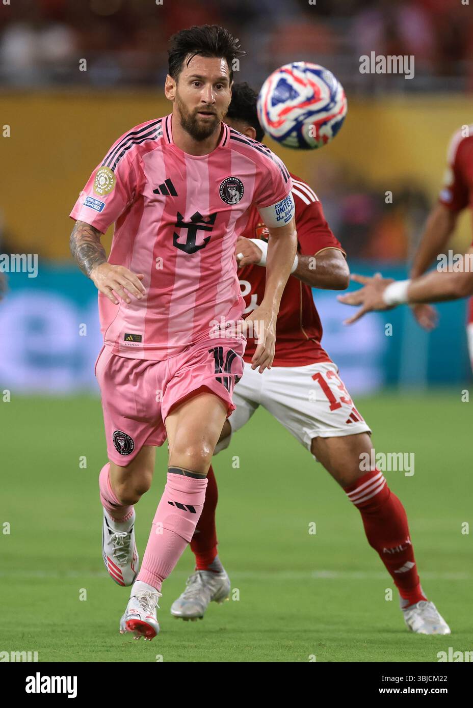 Miami Gardens, USA. 14th June, 2025. Lionel Messi of Inter Miami CF ...