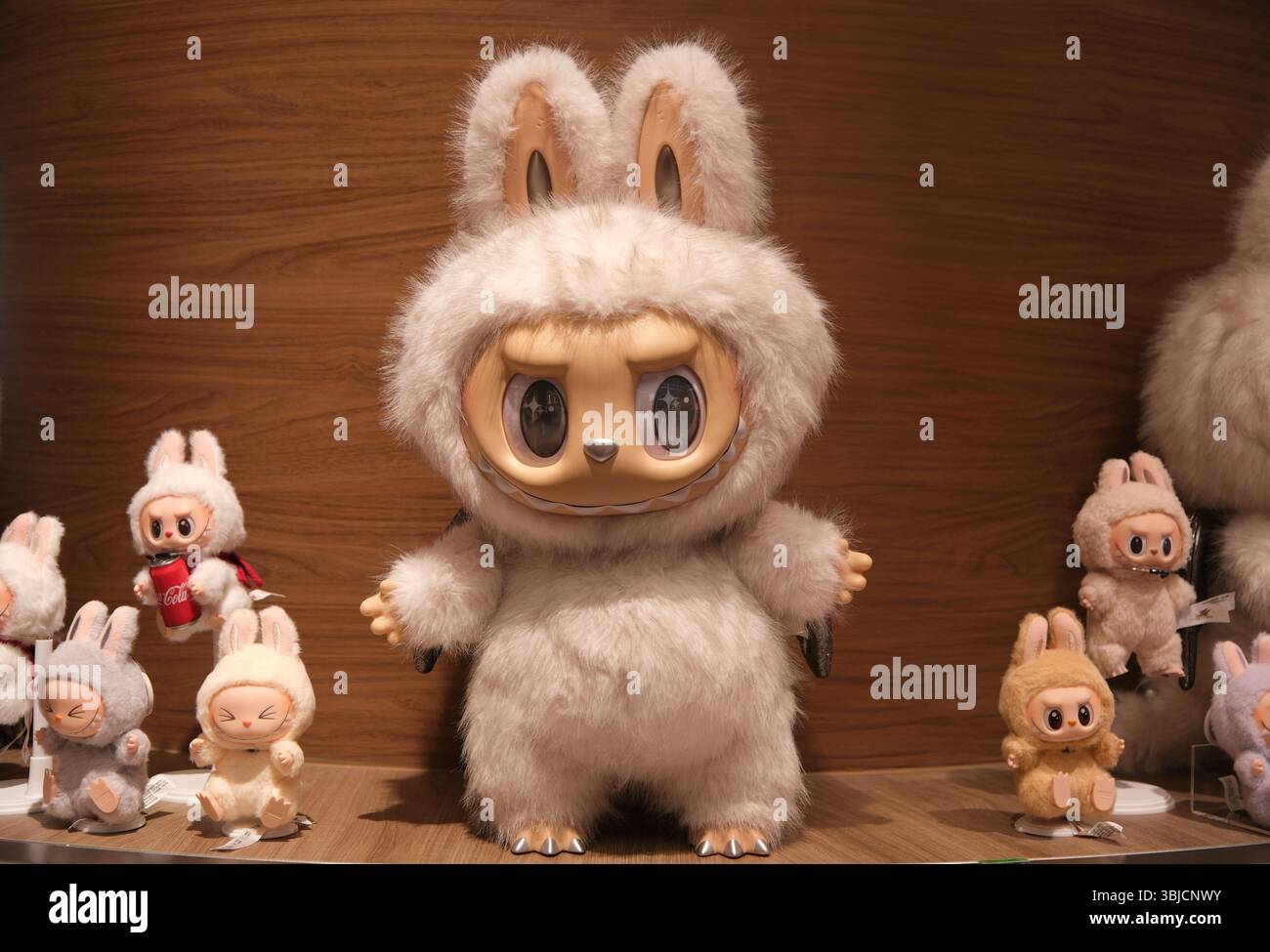 Shanghai,China-June 14th 2025: Labubu brand toy close up in store Stock ...