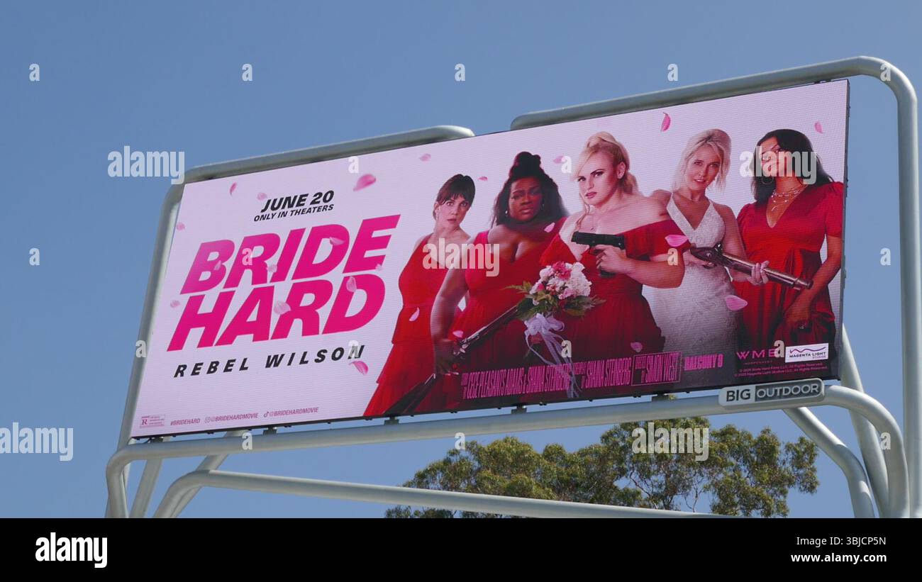 Los Angeles, California, USA 13th June 2025 Bride Hard with Rebel ...