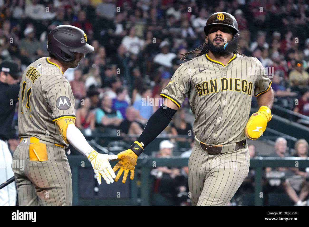 San Diego Padres outfielder Fernando Tatis Jr. (23) against the Arizona ...