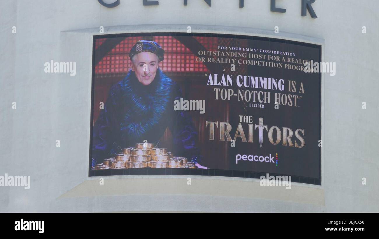 Los Angeles, California, USA 13th June 2025 The Traitors Billboard on ...