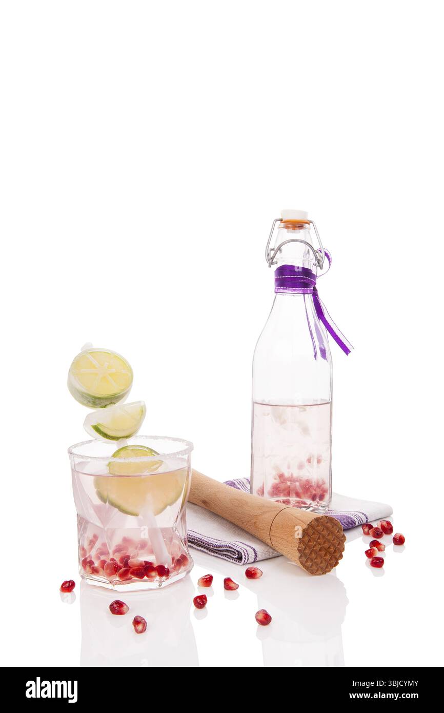 Non alcoholic summer drink Cut Out Stock Images & Pictures - Alamy