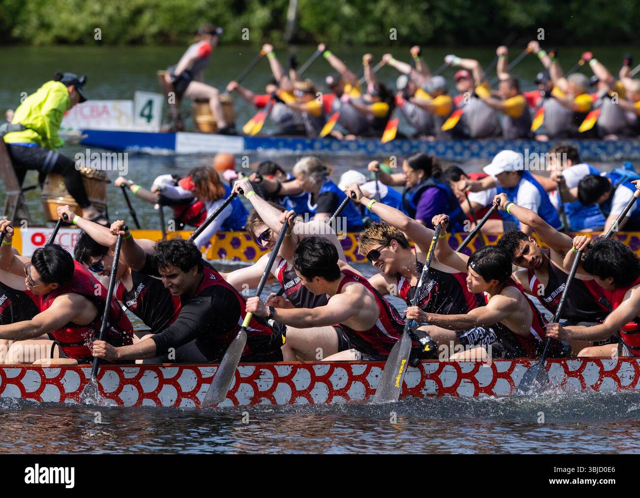 Toronto, Canada. 14th June, 2025. Participants compete during the 2025 ...