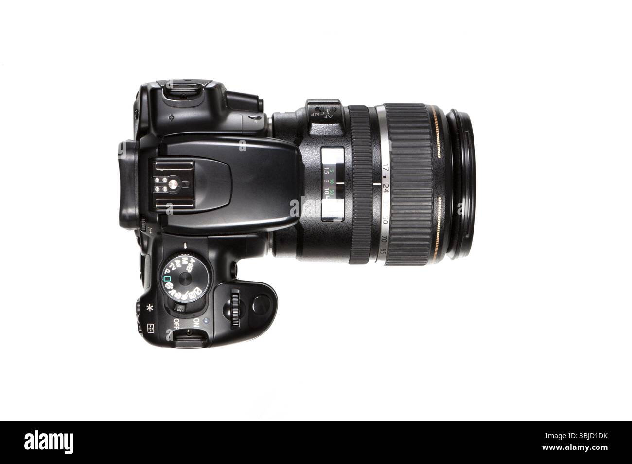 Digital Single Lens Reflex Camera on white background Stock Photo - Alamy