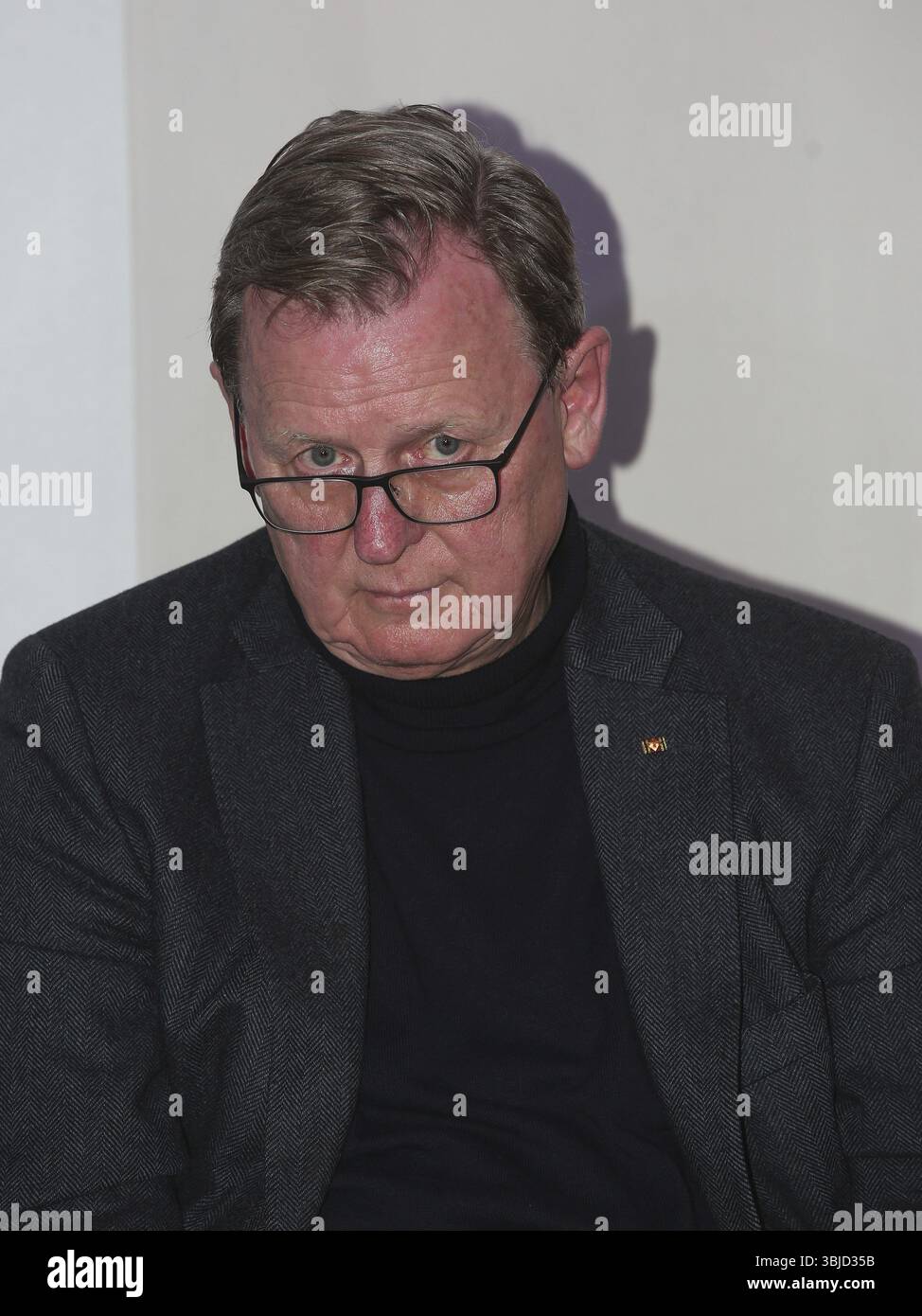 German politician Bodo Ramelow (Die Linke) at an event in the Magdeburg ...