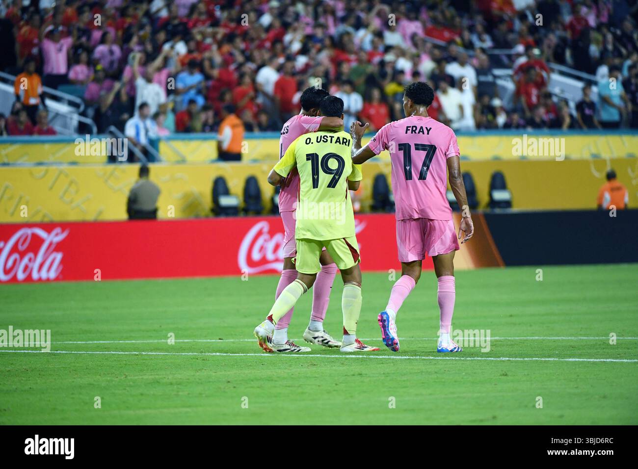 Miami, USA. 14th June, 2025. Inter Miami midfielder Tomás Aviles (6 ...