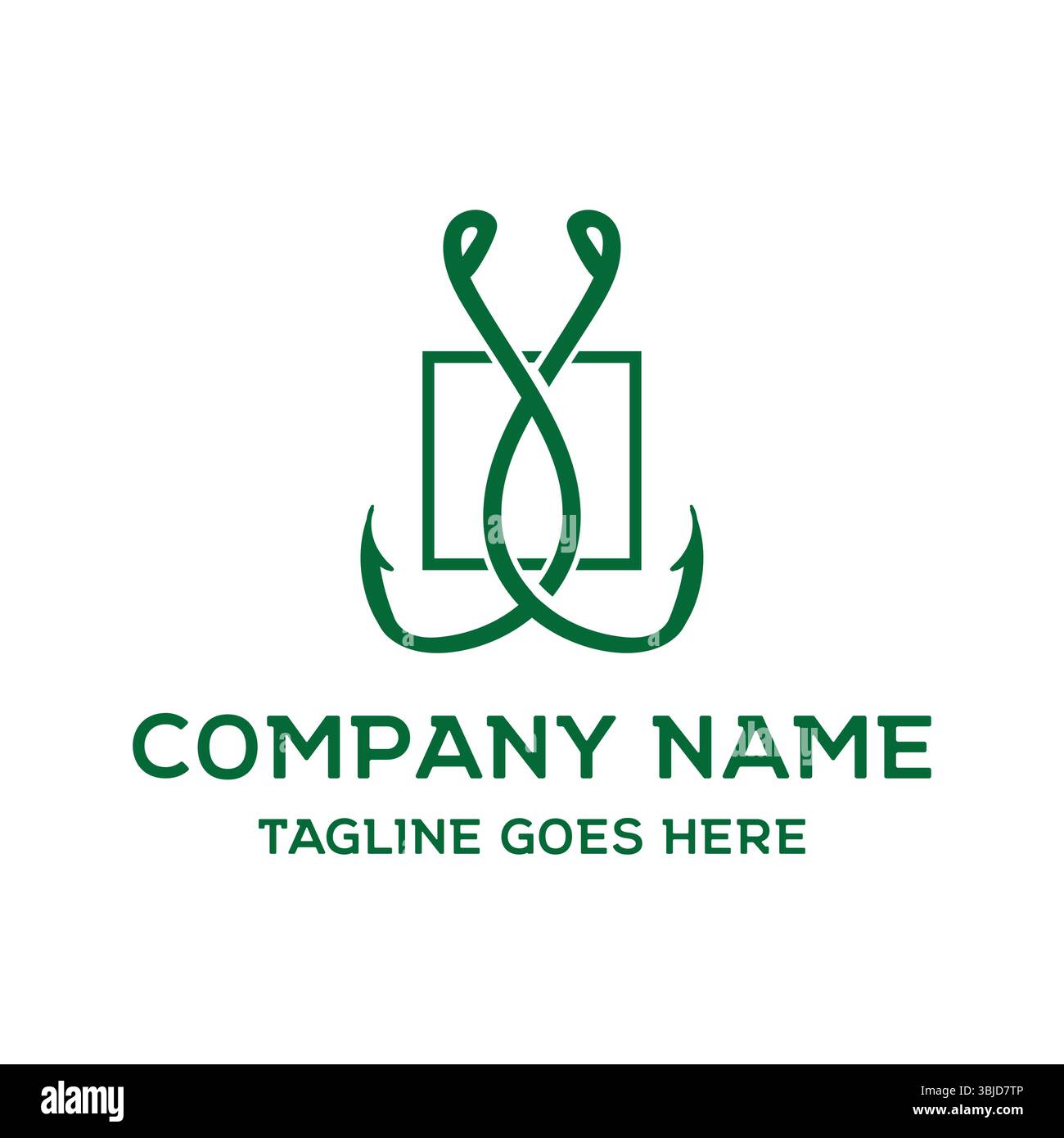 Simple Minimalist Bait Lure Fish Hook Jig for Fish Angler Sport Fishing ...