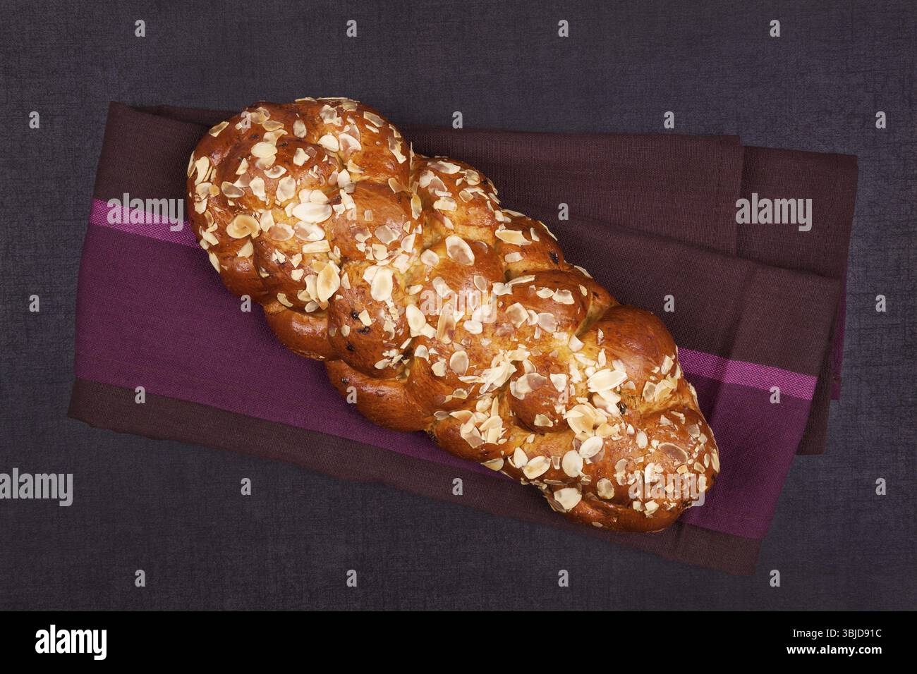Christmas cake, slovak traditional pastry. Vianocka Stock Photo - Alamy