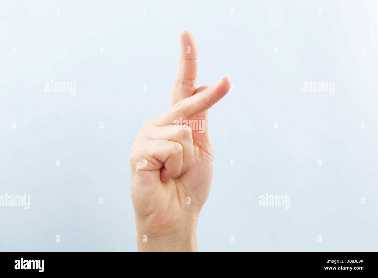 Hand sign language alphabet deaf hi-res stock photography and images ...
