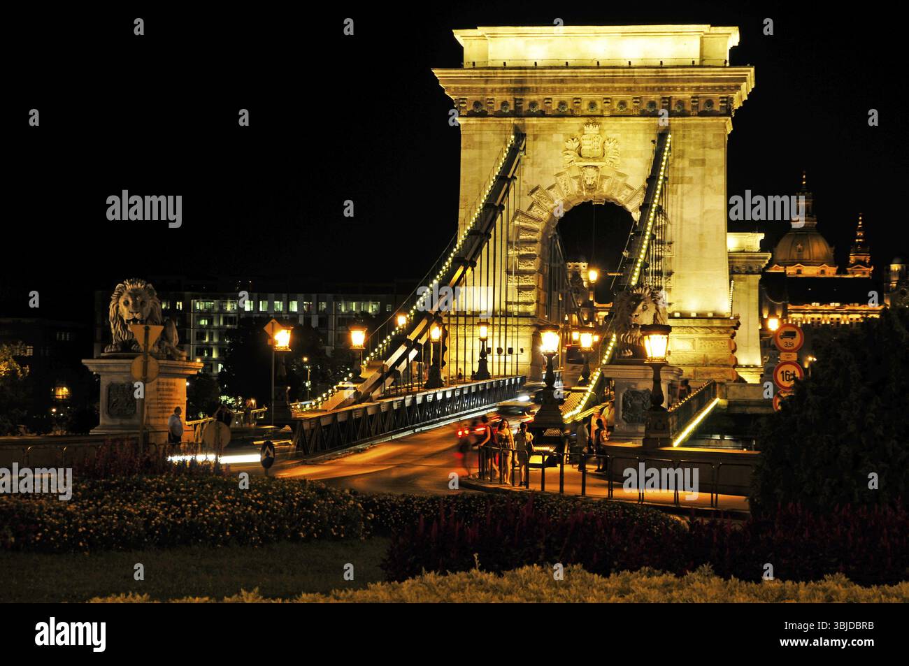 The suspension bridge, which was opened in 1849 after a ten-year ...