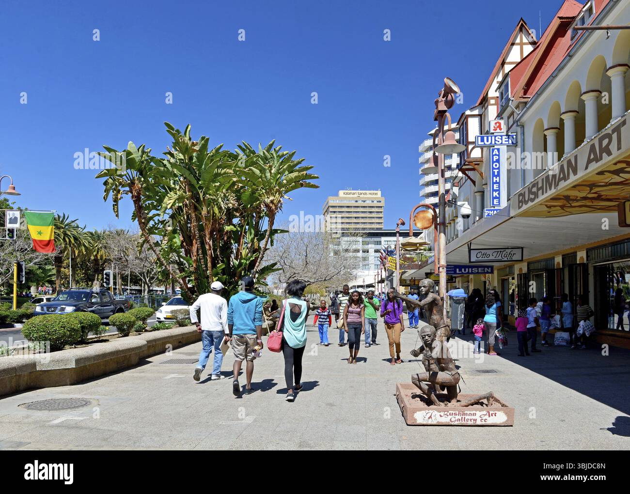 Namibia windhoek downtown hi-res stock photography and images - Alamy