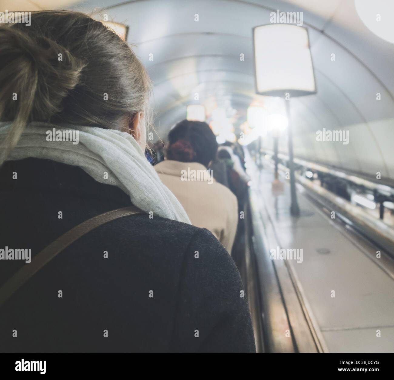 Riding in modern metro hi-res stock photography and images - Alamy