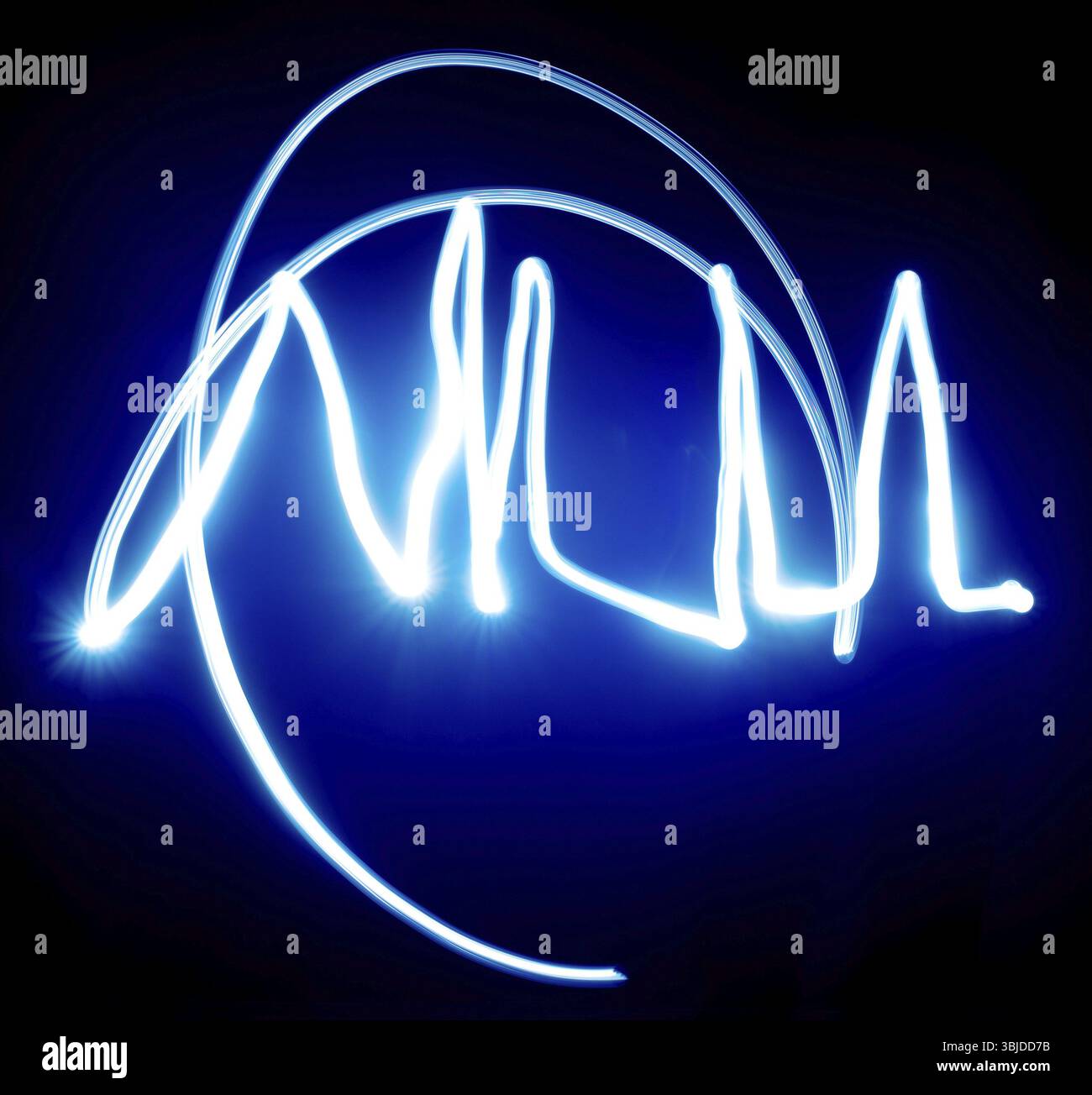 Abstract slow speed light painting. Freeze Light Stock Photo - Alamy