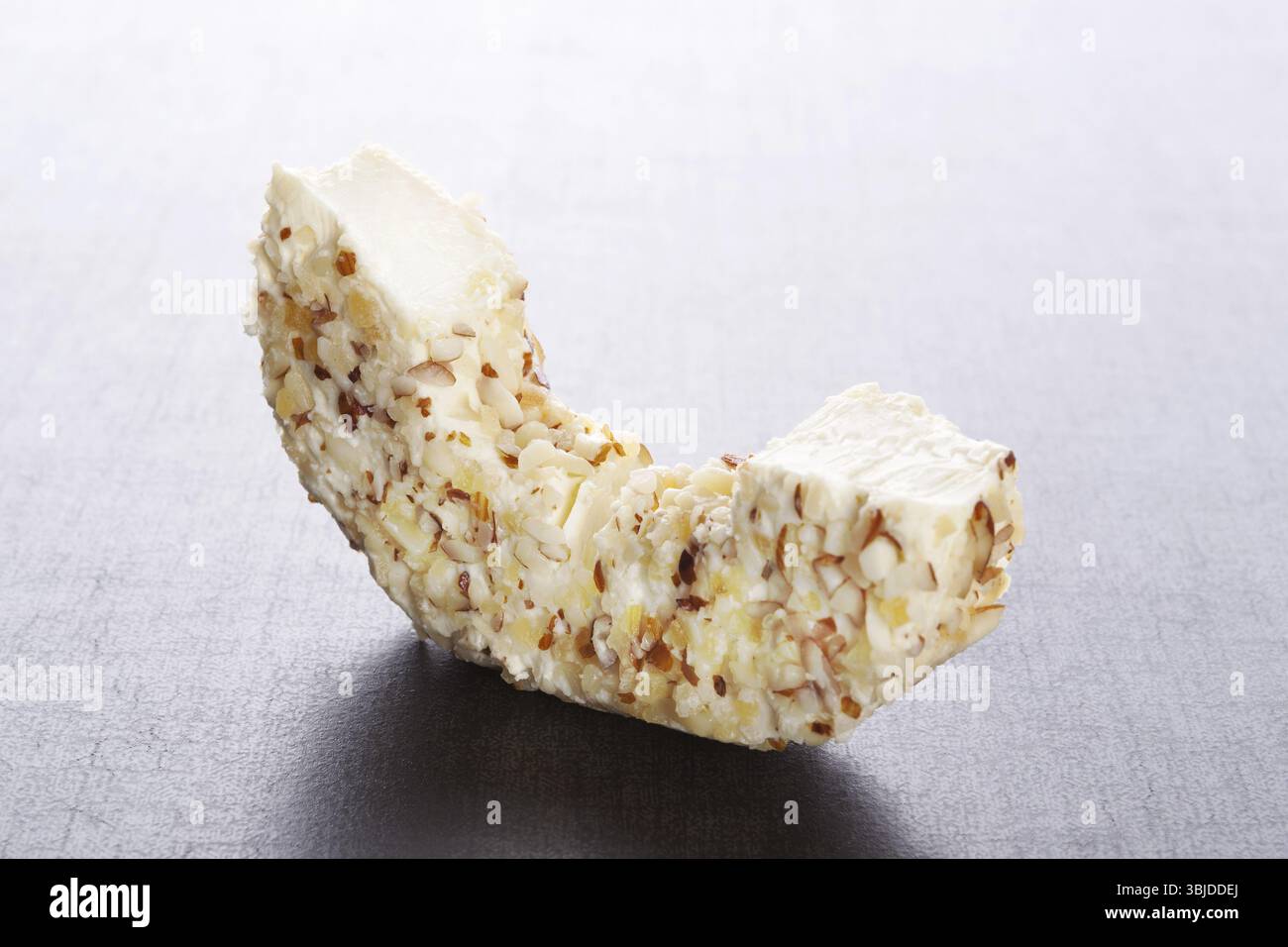 Delicious cream cheese. Culinary cheese eating Stock Photo - Alamy