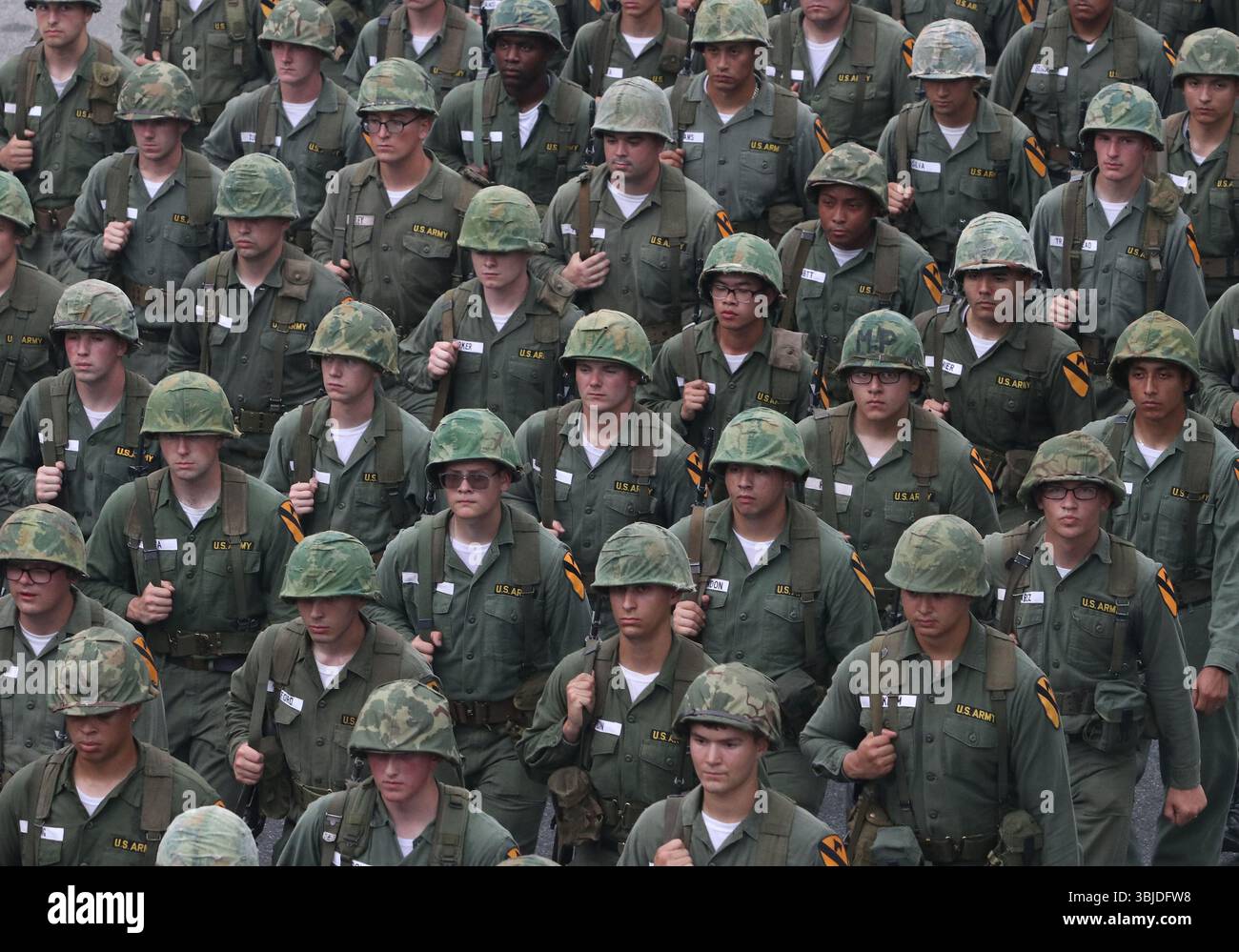 Washington Dc, Virginia, USA. 14th June, 2025. Soldiers dressed in ...