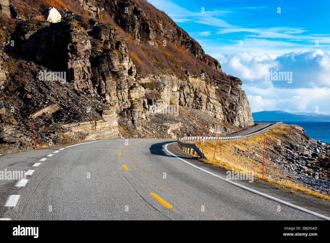 North Cape Route E69 - Norway Stock Photo - Alamy