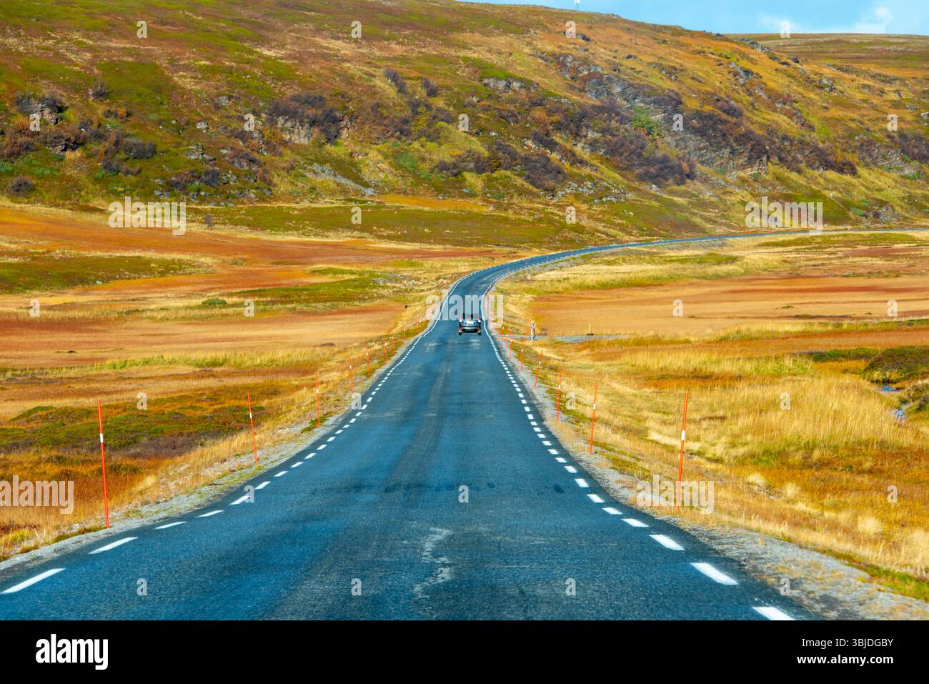 Norway north cape highway hi-res stock photography and images - Alamy
