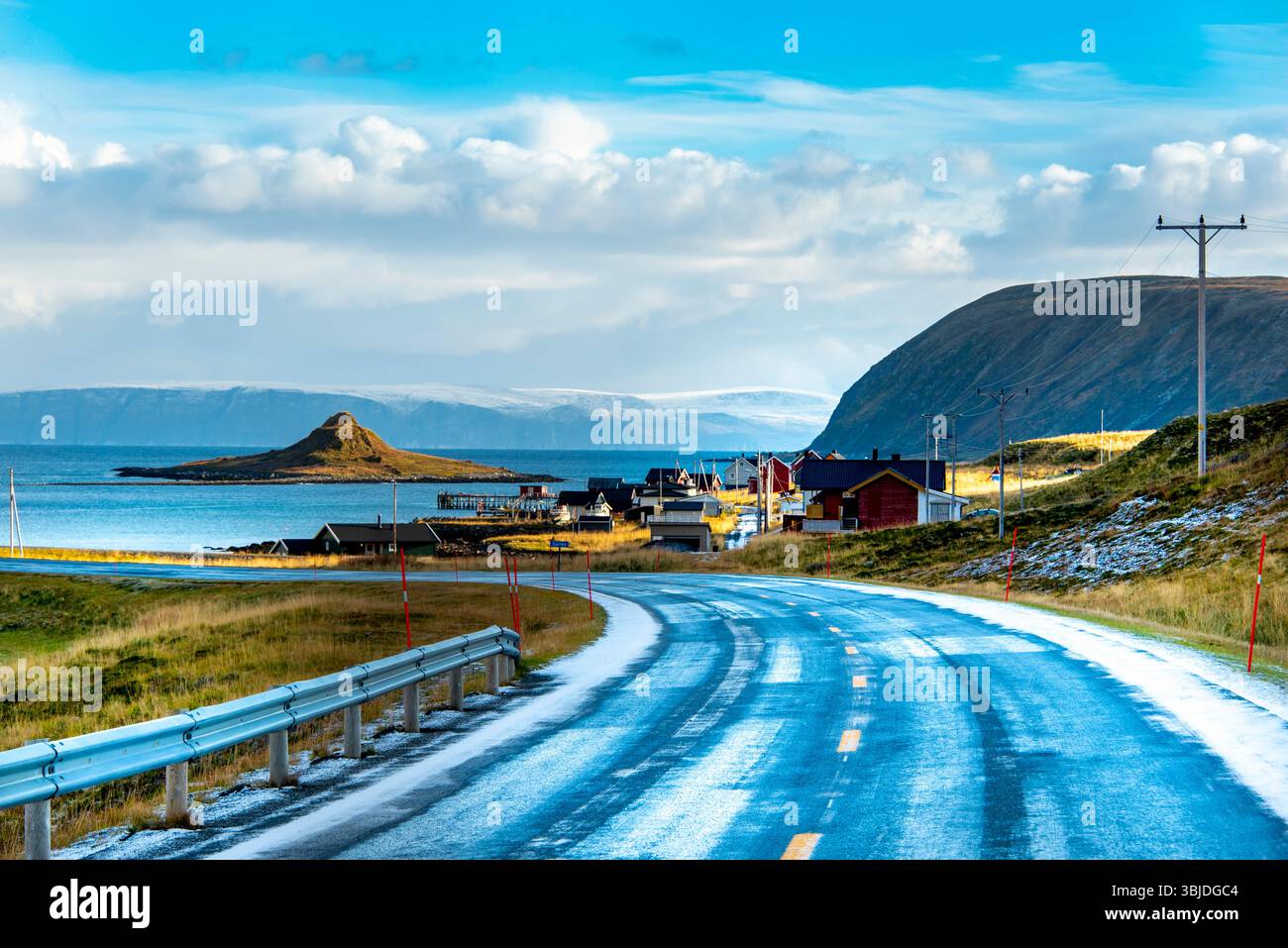 North Cape Route E69 - Norway Stock Photo - Alamy