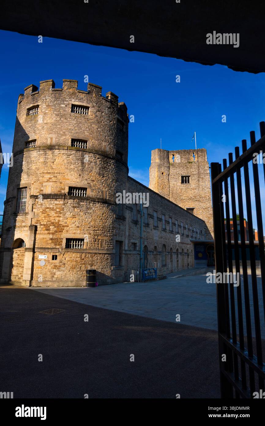 Oxford's brutal Norman Castle in the heart of the city. This well ...