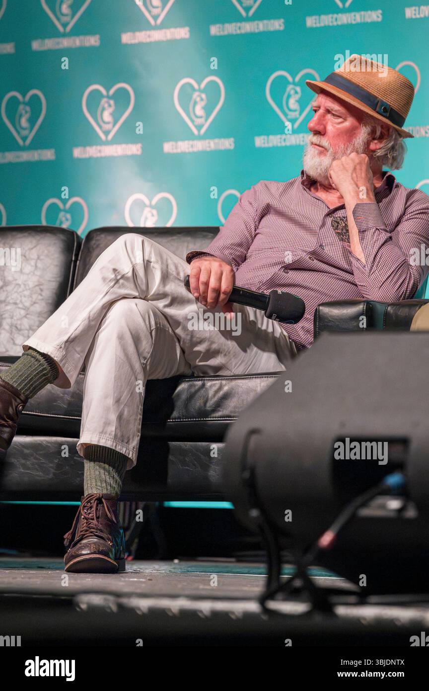 Xander Berkeley auf der German Walker Con 2025 in der Turbinenhalle ...