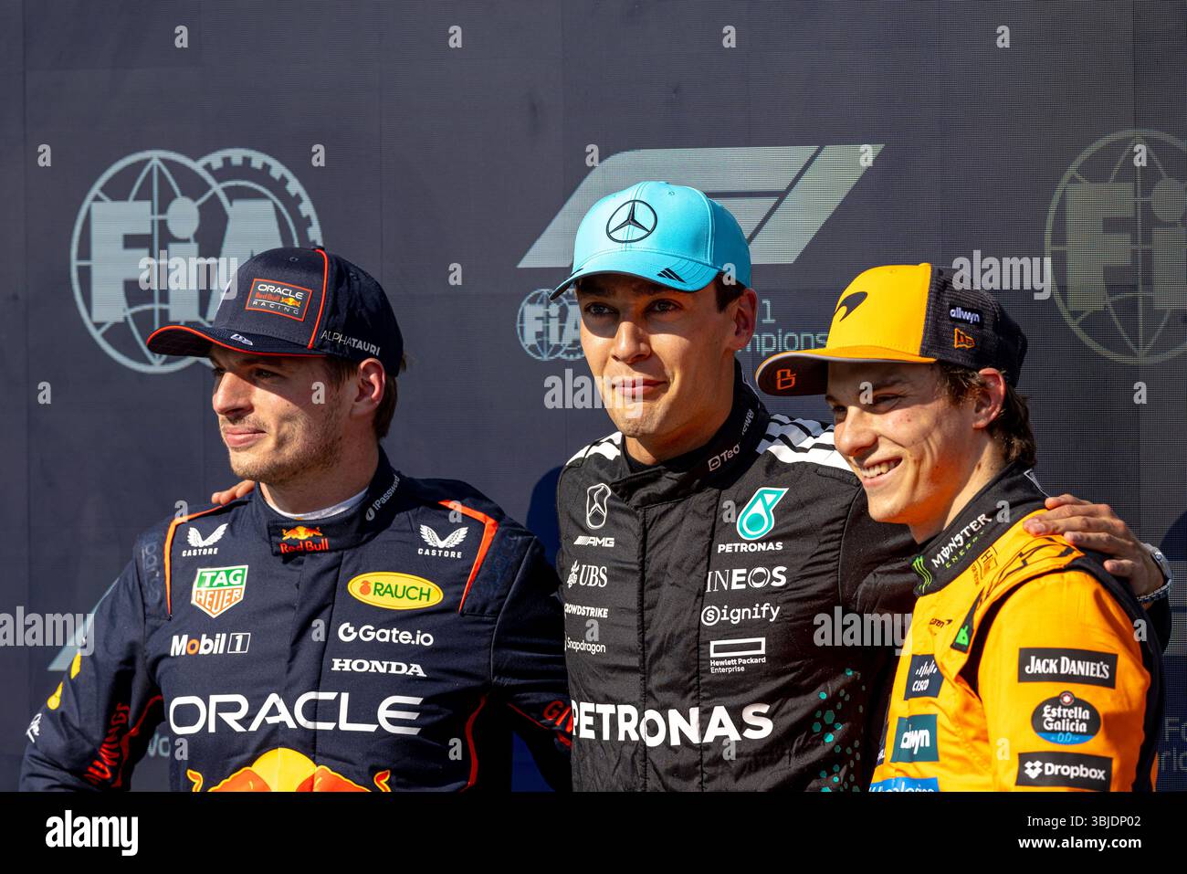 F1 drivers championship trophy hi-res stock photography and images - Alamy