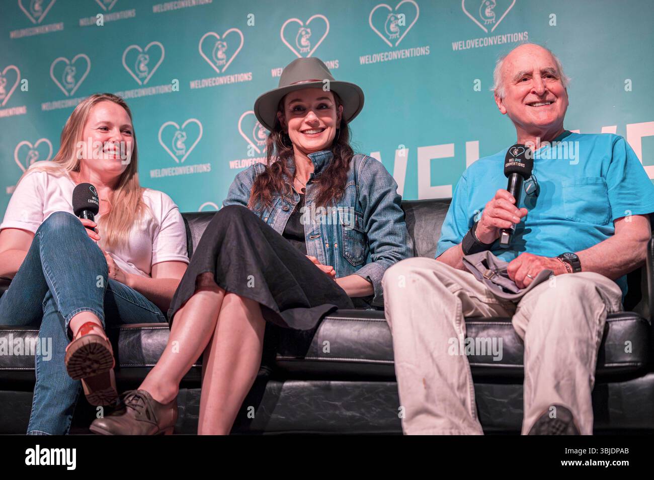 Emma Bell Sarah Wayne Callies, Jeffrey DeMunn auf der German Walker Con ...