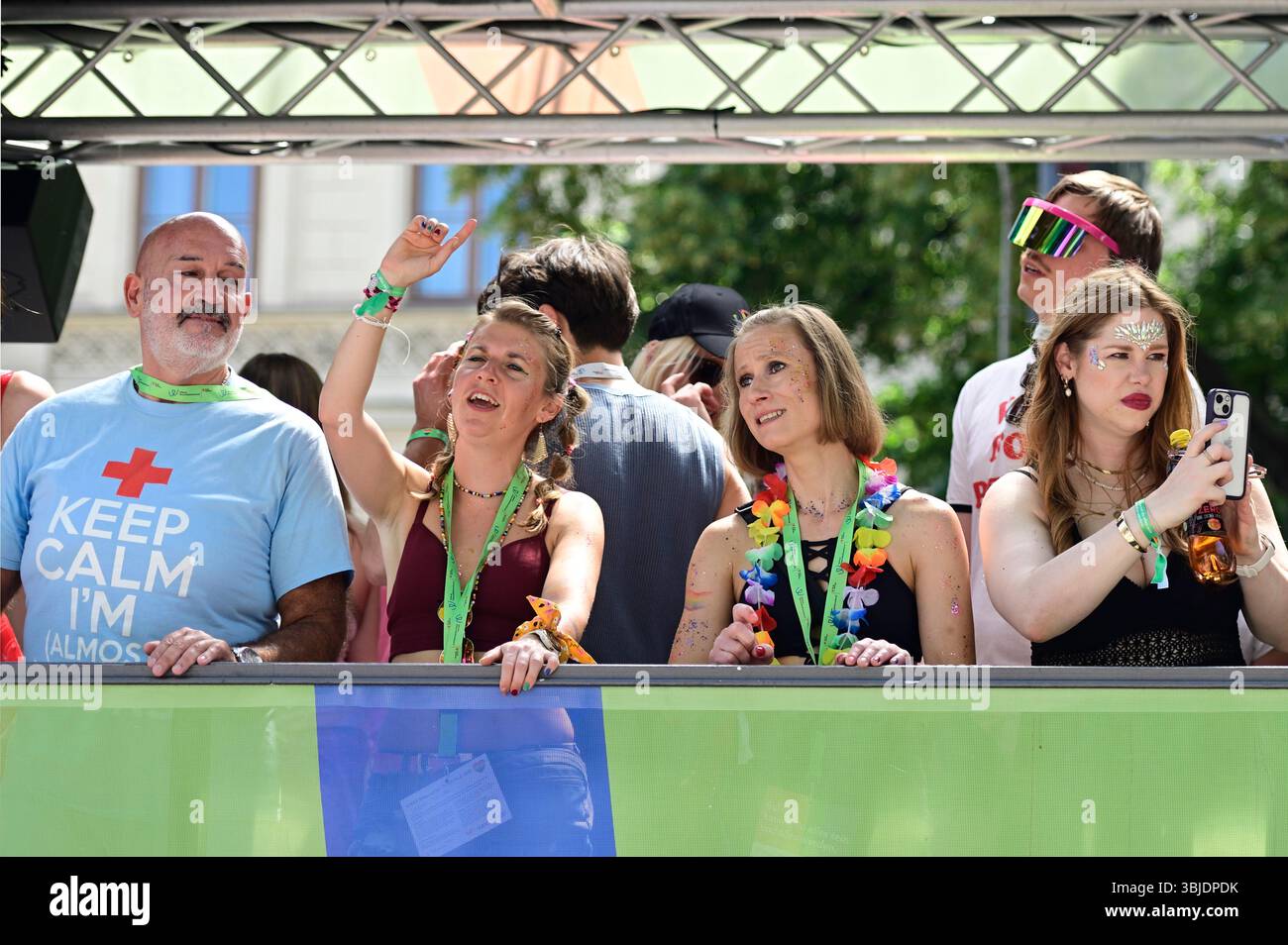 Vienna, Austria. 14th June 2025. . 29th Rainbow Parade on Vienna's ...