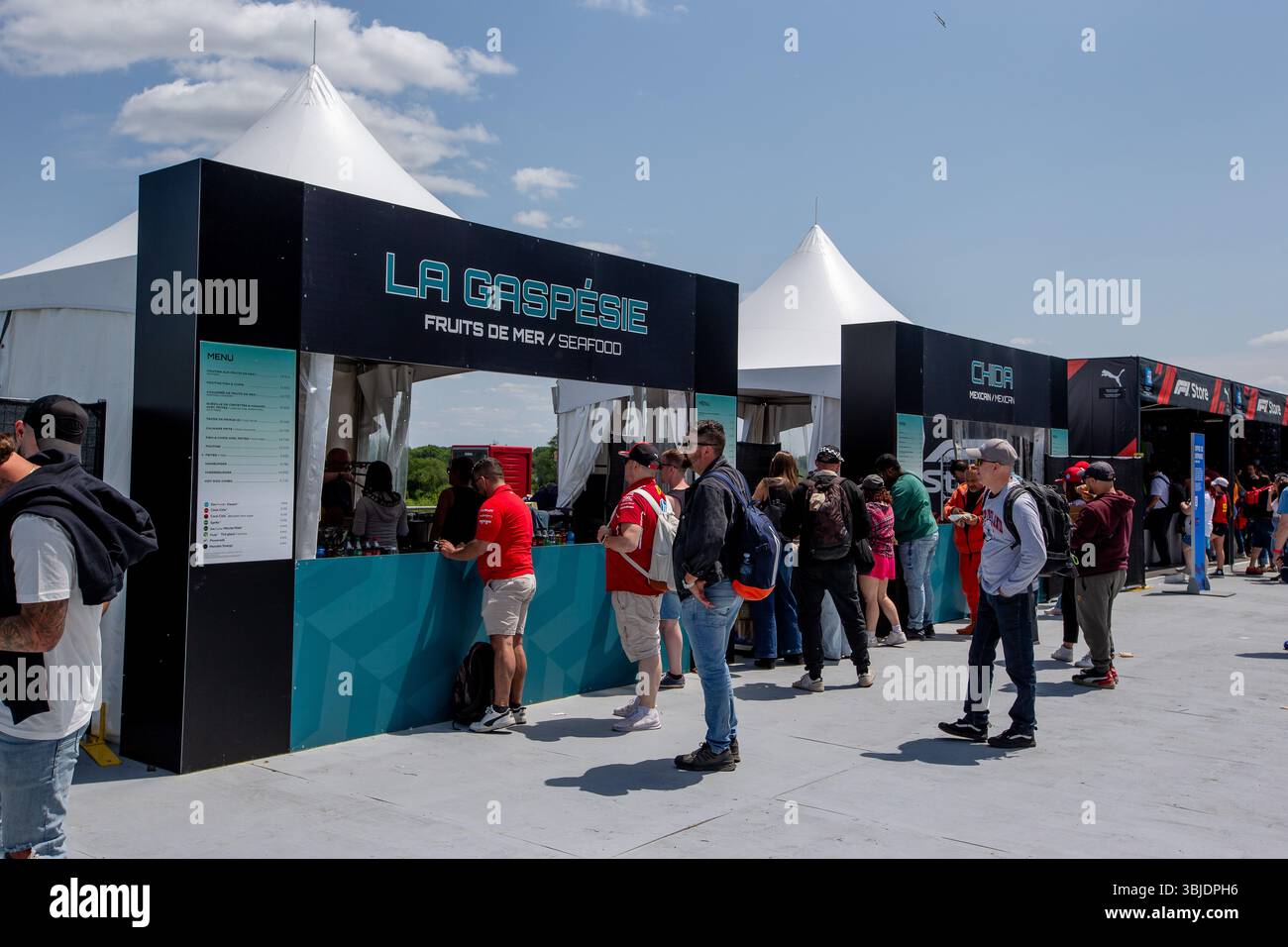 Montreal, Canada. 15th June, 2025. Paddock during Formula 1 Pirelli ...