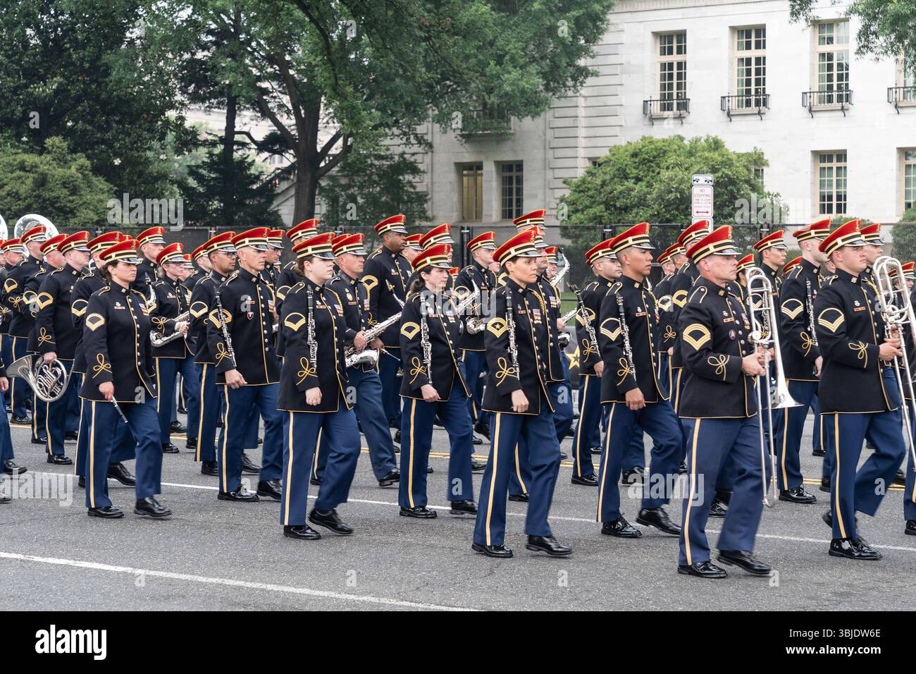 Washington, USA. 14th June, 2025. Military parade to celebrate 250th ...