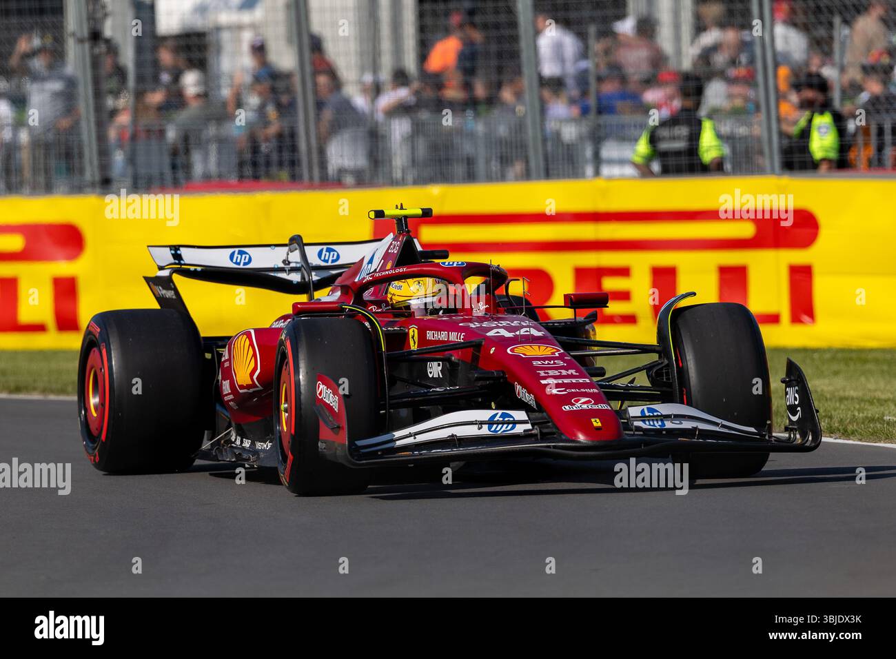 Elegantes F1 Qualifying Kanada Bild