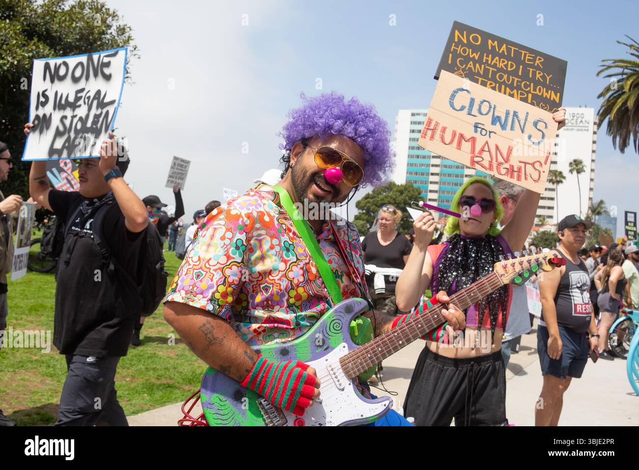 June 14, 2025 - No Kings peaceful protest demonstration and march in ...