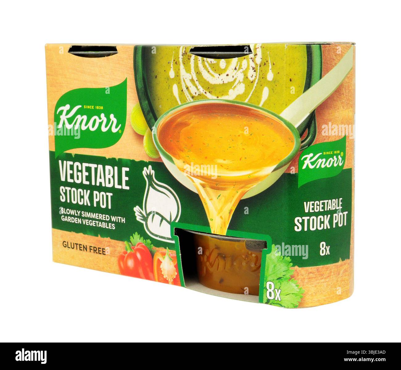 Knorr vegetable stock pots slowly simmered with garden vegetables in an ...