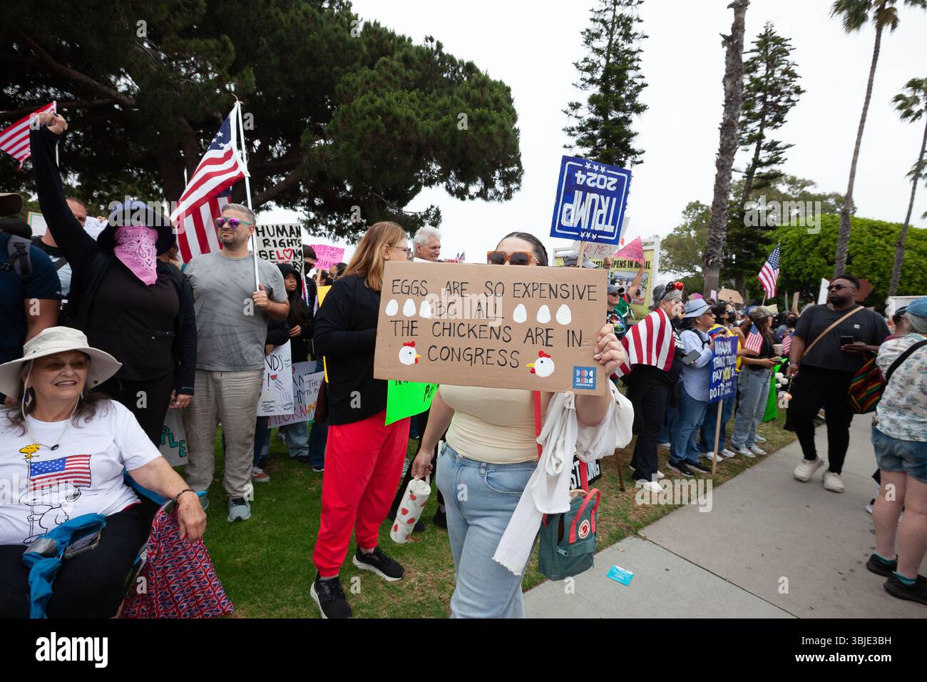 June 14, 2025 - No Kings peaceful protest demonstration and march in ...