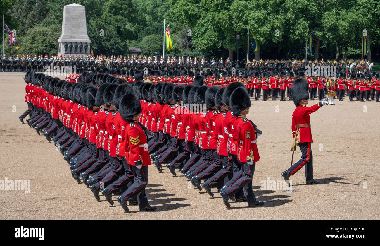 Horse Guards Parade, London, UK. 14th June, 2025. Trooping the Colour ...