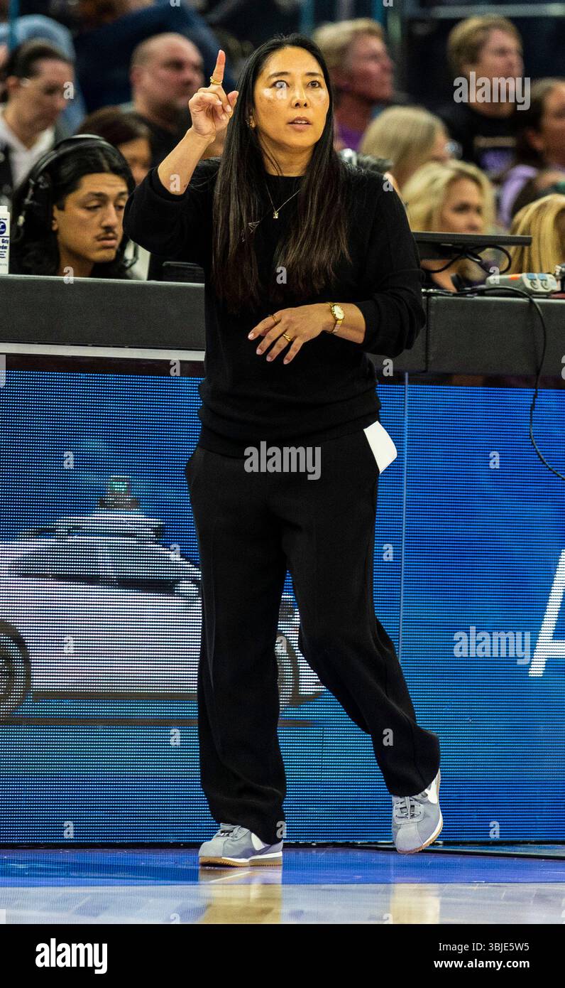 June 14 2025 San Francisco CA, U.S.A. Valkyries head coach Natalie ...