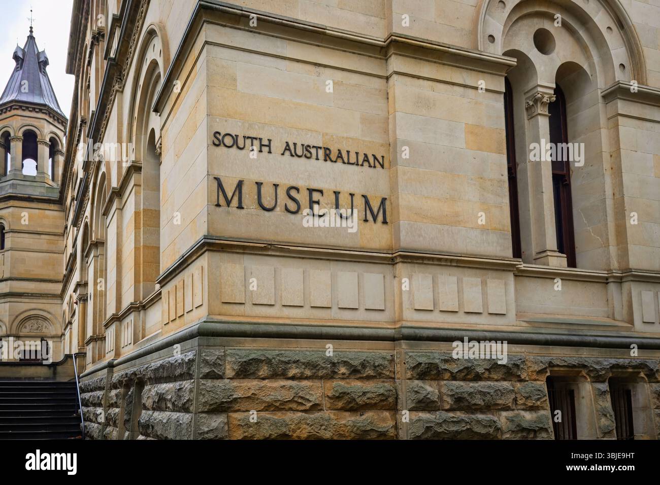 Adelaide, South Australia - June 7 2025: South Australian Museum, sign ...