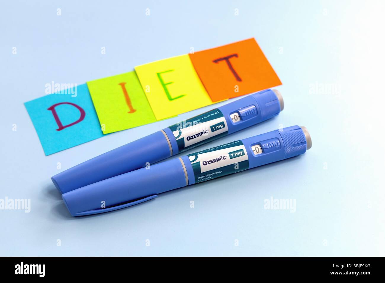 Ozempic pen for diabetics and weight loss and diet abbreviation on ...