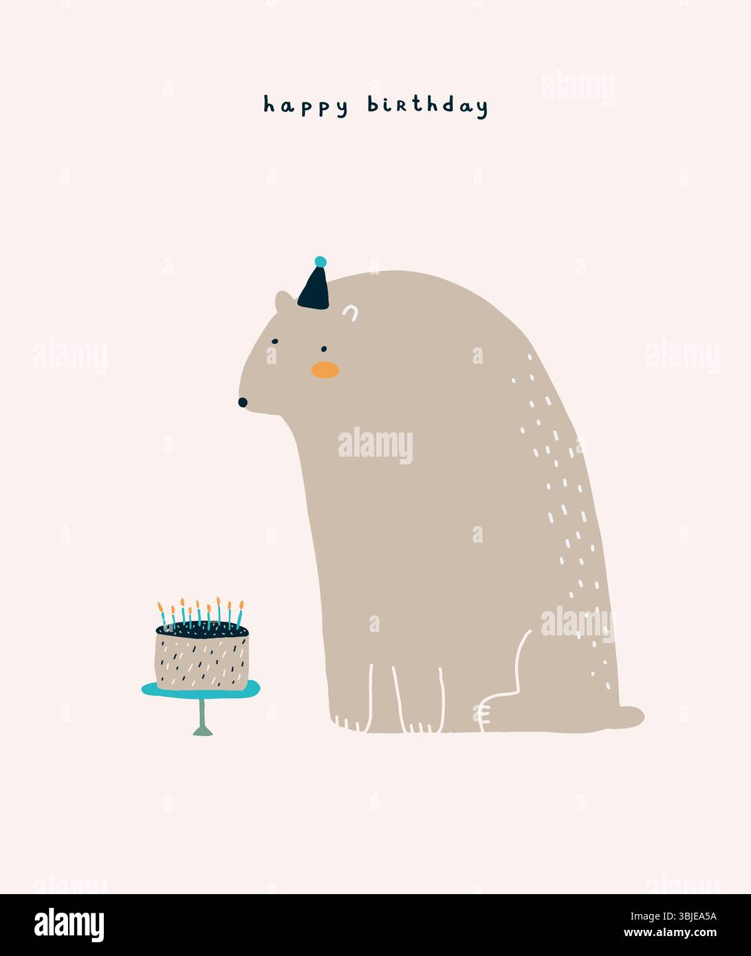 Small cake in holiday Stock Vector Images - Alamy