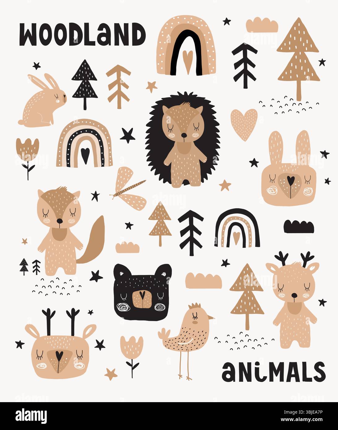 Woodland butterfly Stock Vector Images - Alamy