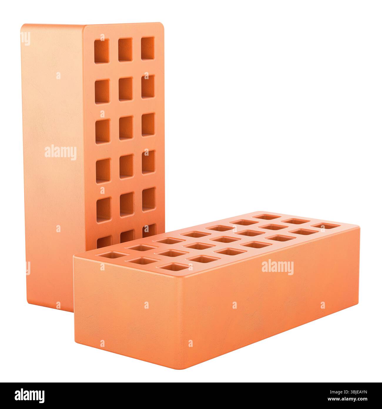 3d rendering hollow brick hi-res stock photography and images - Alamy