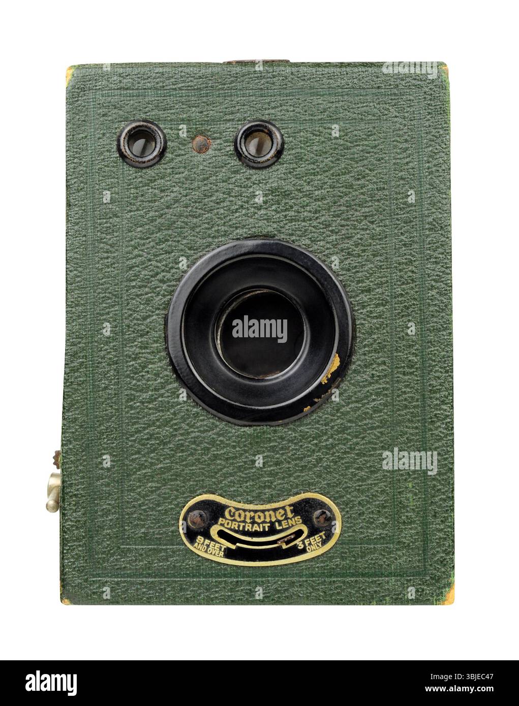 Coronet Company No 2 box camera with portrait lens constructed from ...