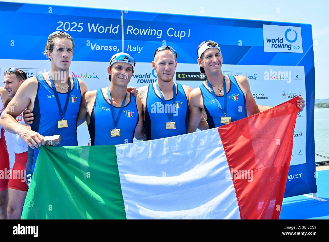 Mens quadruple sculls final hi-res stock photography and images - Alamy