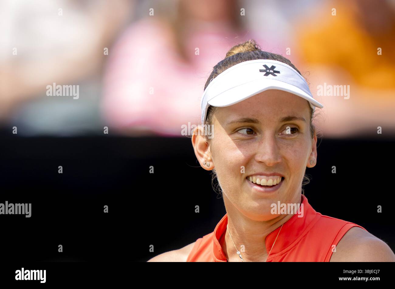 DEN BOSCH - Elise Mertens (BEL) in her match against Elena-Gabriela ...
