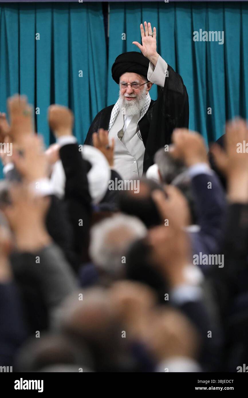 Iranian Supreme Leader Ali Khamenei meet with the Speaker and ...