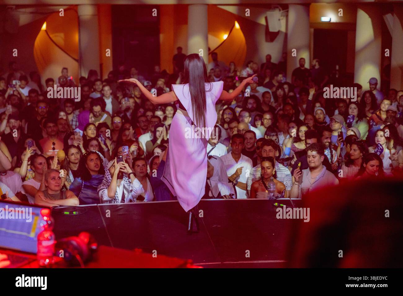 Lina Makhoul in Berlin Deutschland, Berlin am 14. Juni 2025: Singer ...