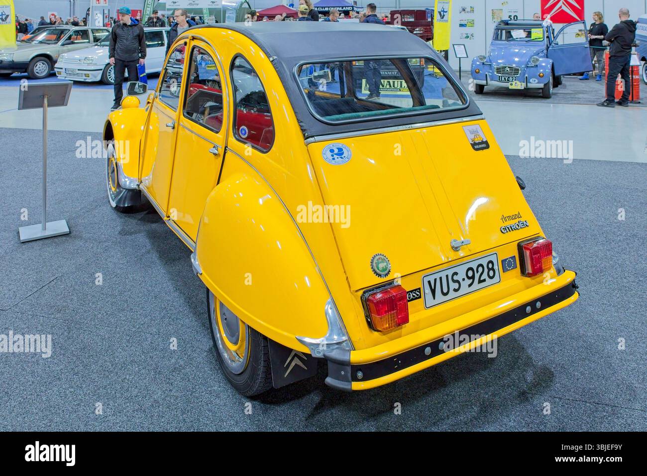 Lahti, Finland – May 3. 2025: Citroen 2CV (1975) car at Classic Motor ...