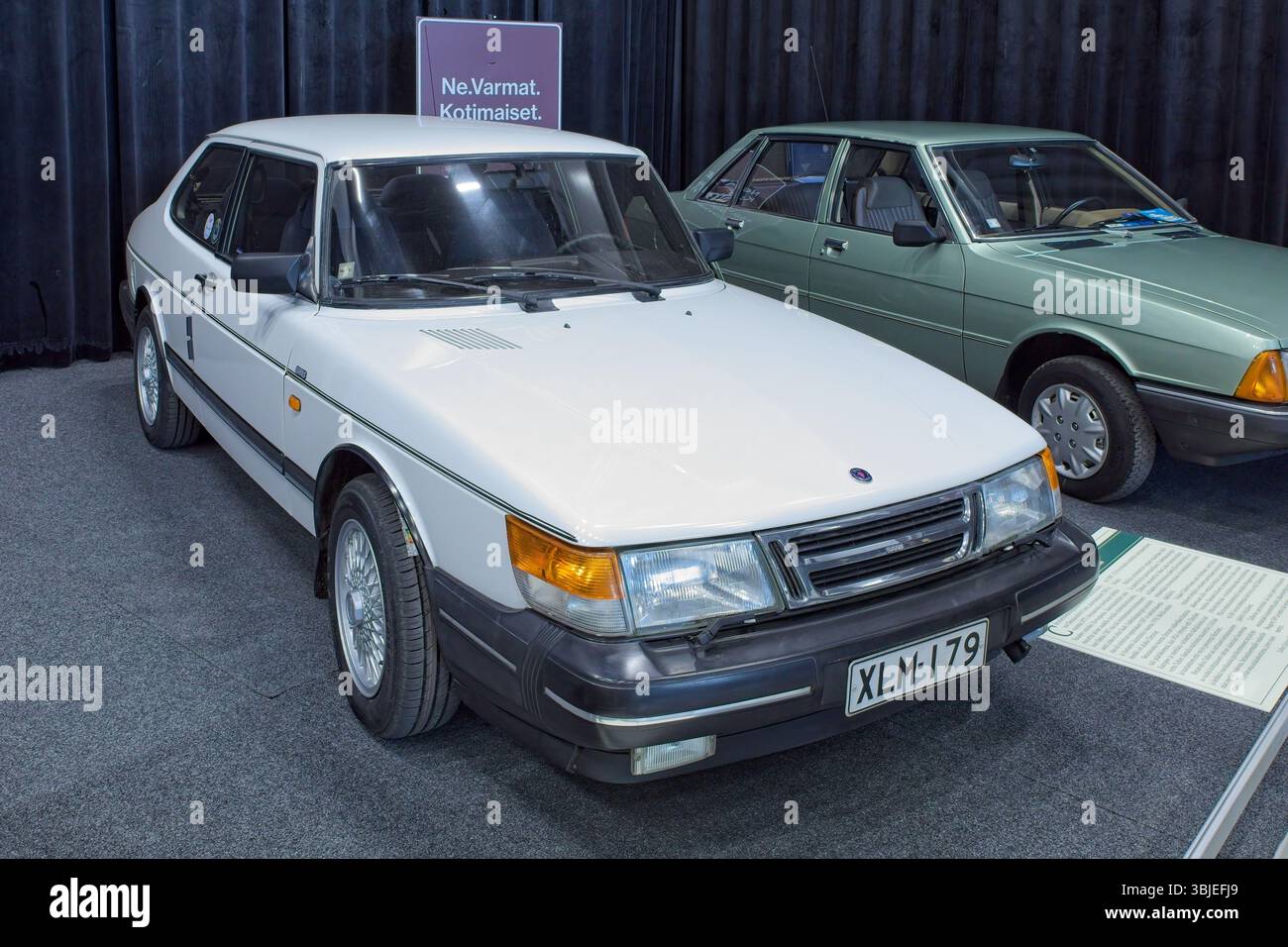 Lahti, Finland – May 3. 2025: Saab 900c (1989) car at Classic Motor ...